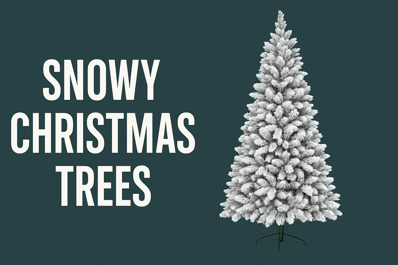 Snow Christmas Trees | #1 Christmas Outlet Australia