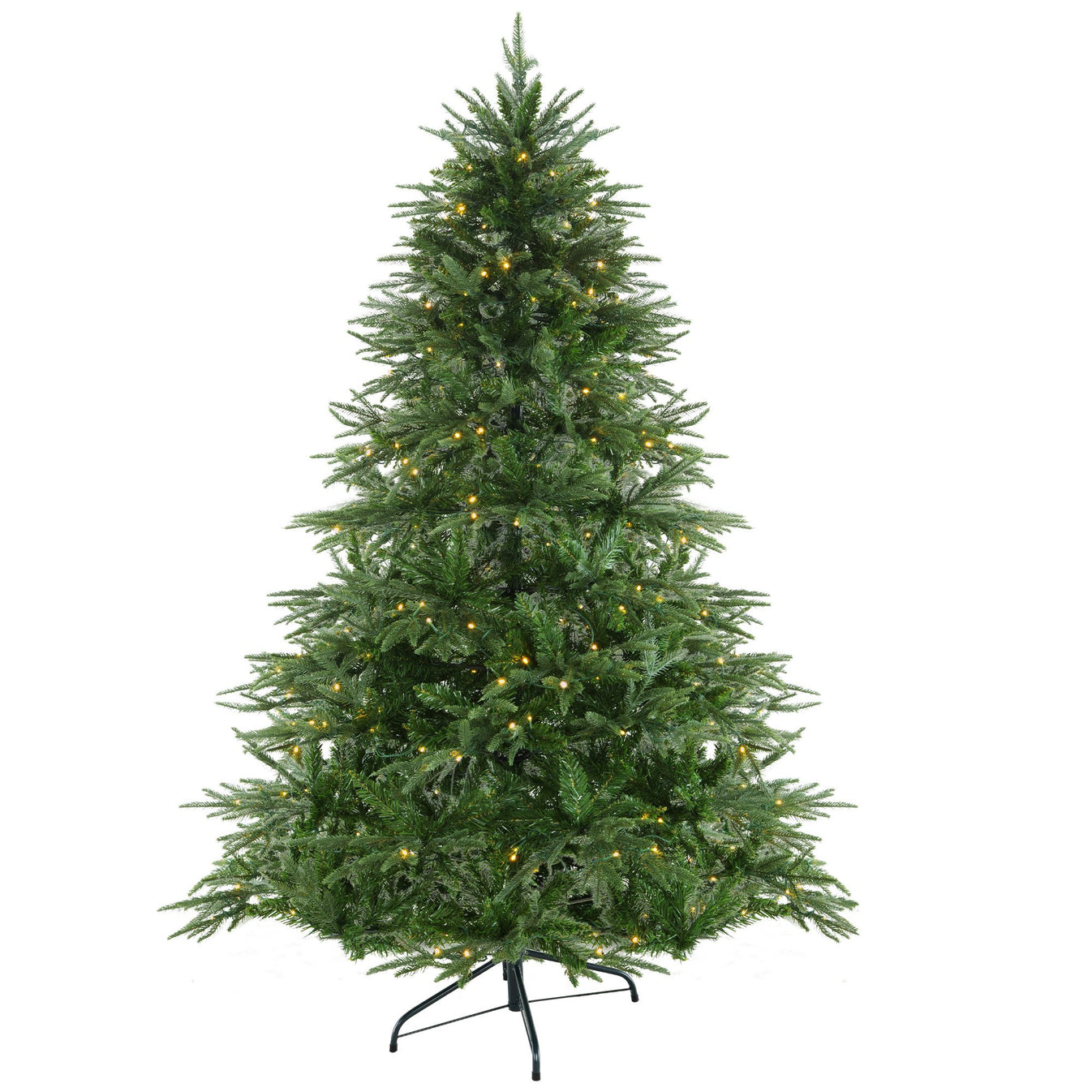 Christabelle 1.8m Prelit Everglow Fir Christmas Tree With 300 Led Ligh